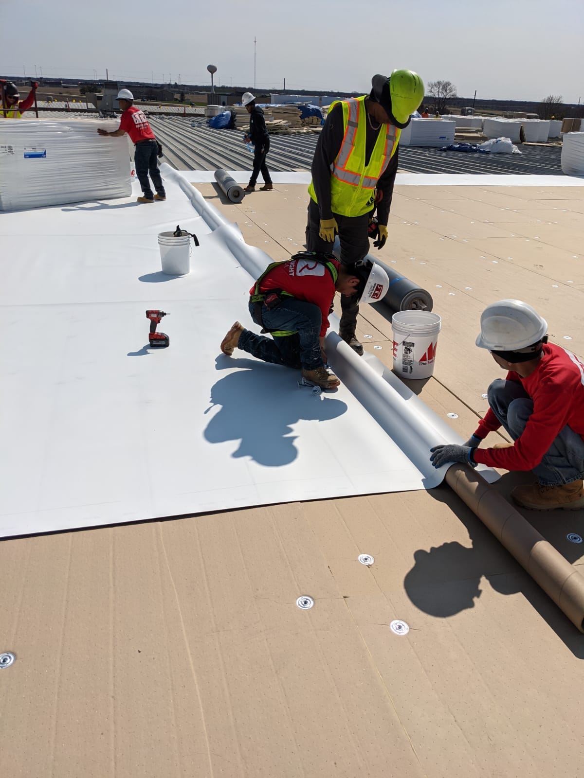 DOT Foods: TPO Flat Roof In Mount Sterling, Illinois | Roofed Right America