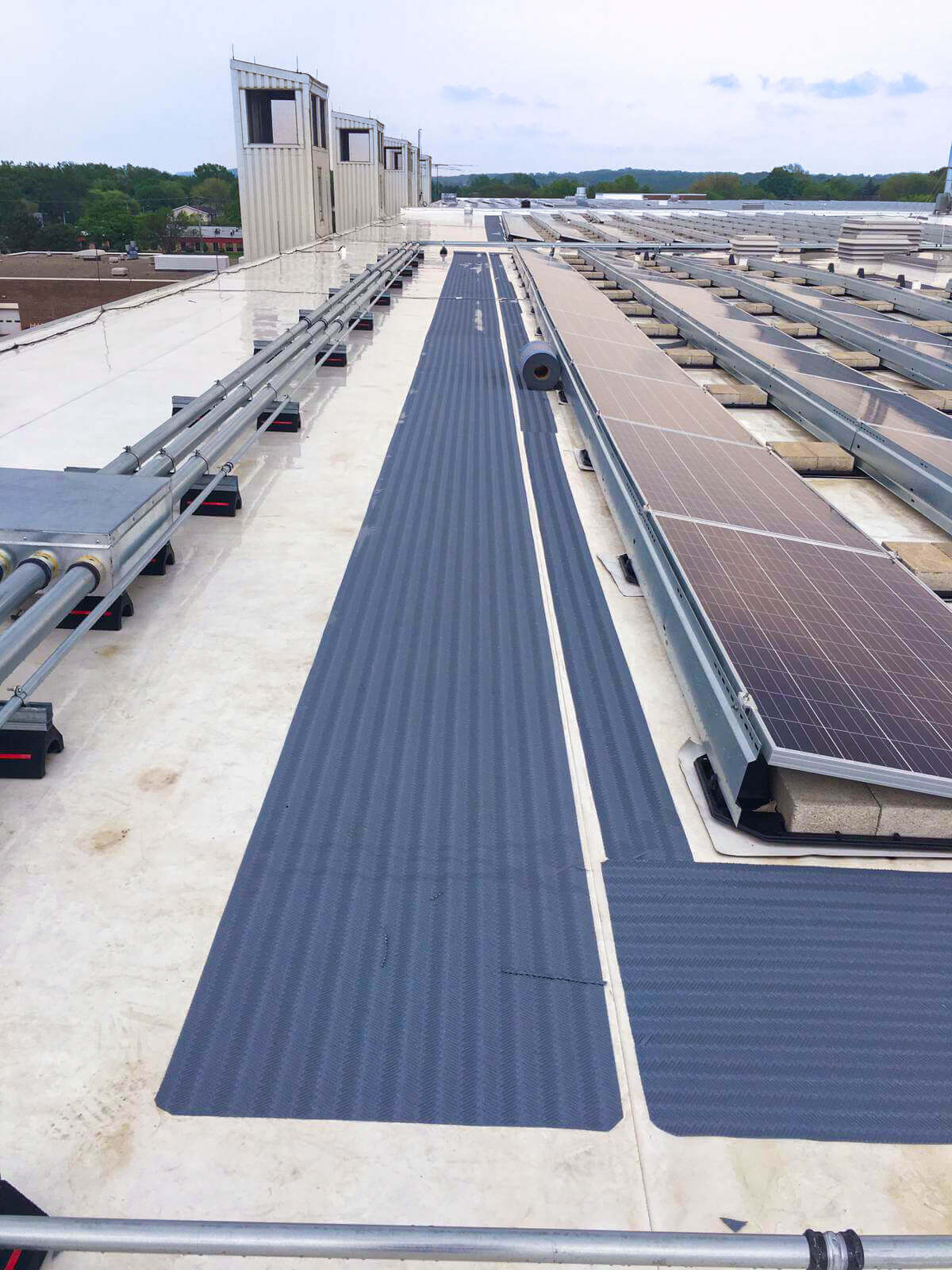 The largest solar rooftop in Wisconsin: Truax MATC | Roofed Right America